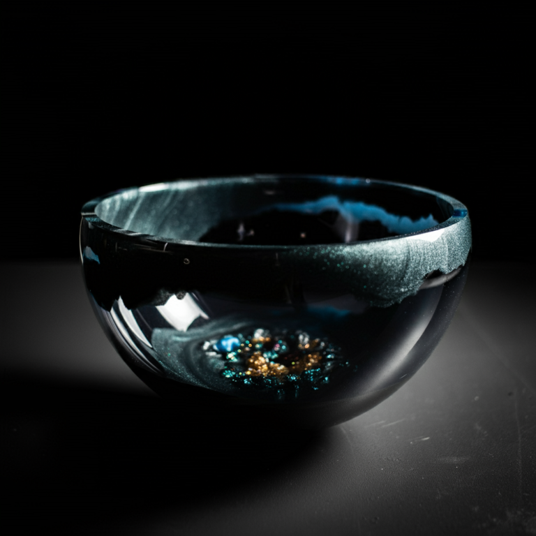Make A Dazzling Epoxy Resin Bowl With A Simple Balloon