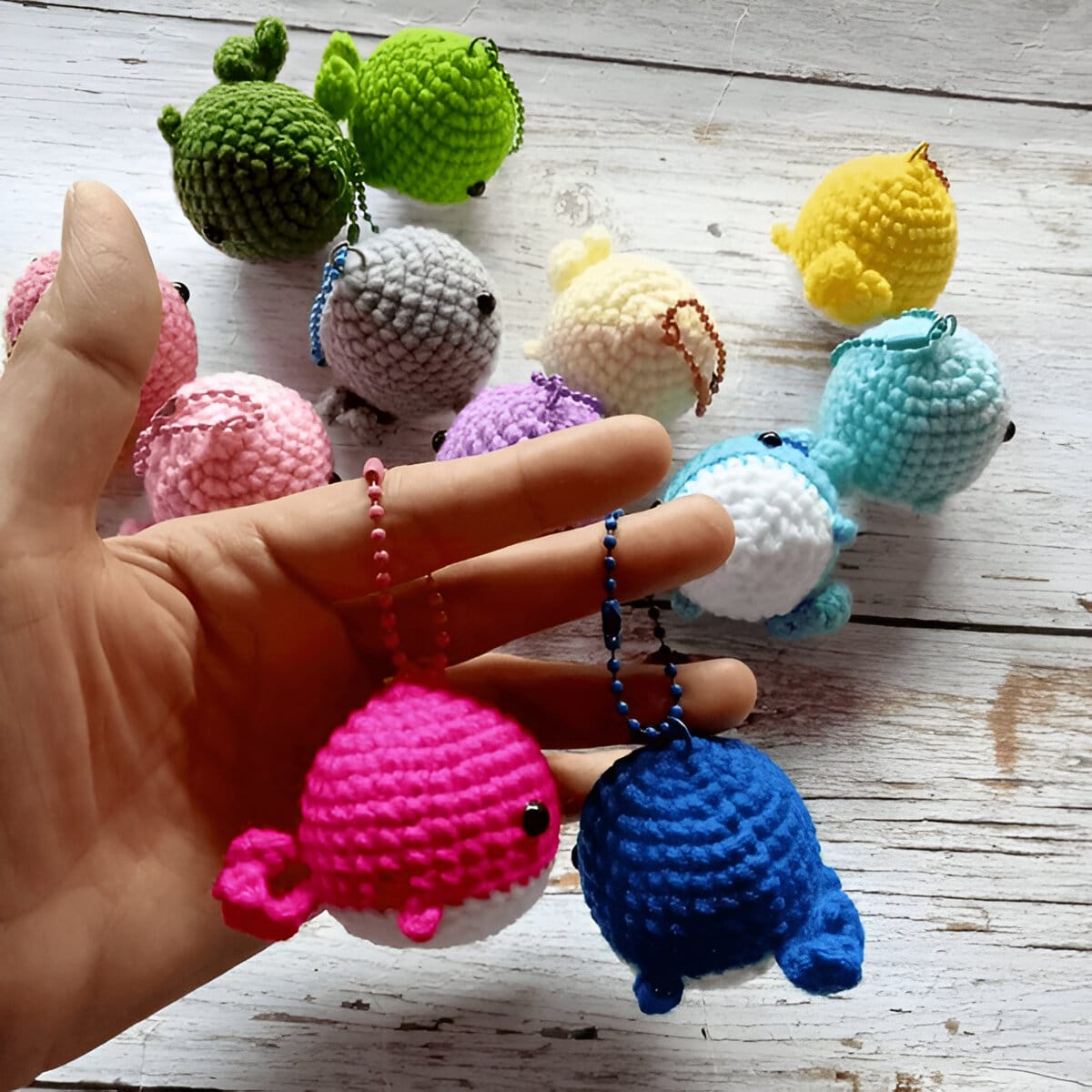 30+ Adorable & Free Crochet Keychain Patterns